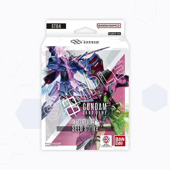 Gundam Card Game: Seed Strike Starter Deck [ST04] – GundamLAB