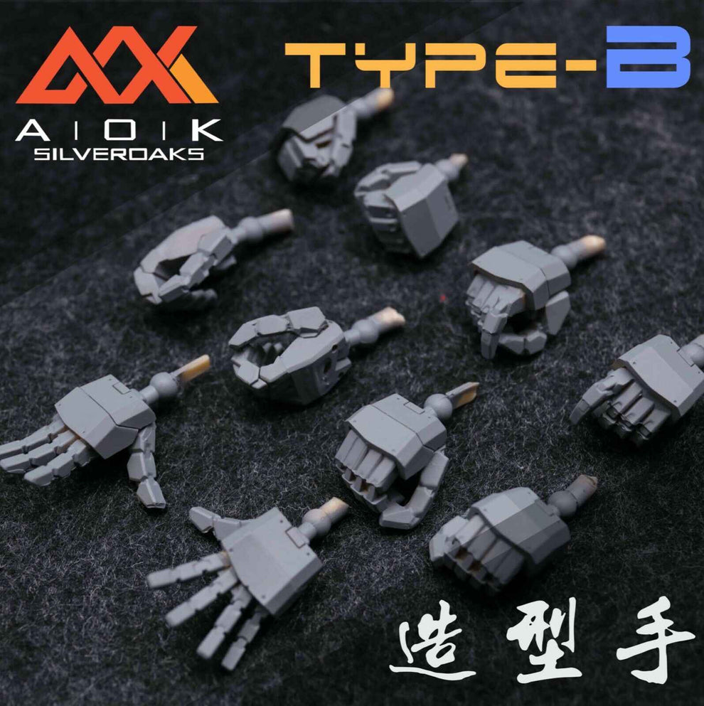 1/100 Gundam Hand Parts High Detail Type - B (Resin) - GundamLAB - AOK ...